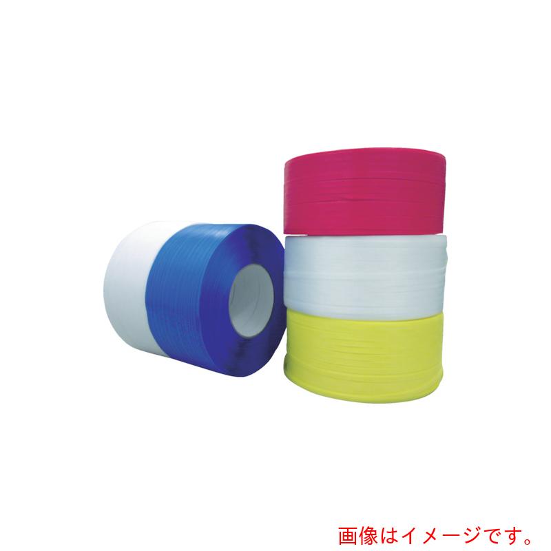 特長 ●軽量かつ高品質の安定したバンドです。 用途 ●荷物の結束に。 仕様 ●色：赤 ●幅(mm)：12 ●長さ(m)：3000 ●厚さ(mm)：0.58 ●引張強度(kg)：100 ●破断伸度(%)：20以下 ●紙管内径(mm)：200 ...