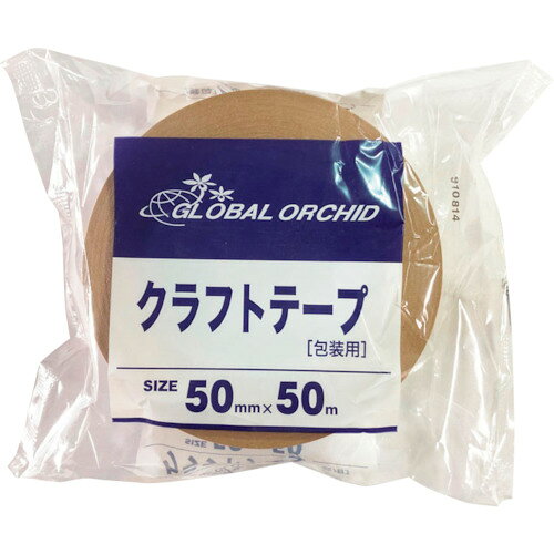 特長 ●テープの繰り出しが軽いため、作業性に優れております。 ●ゴム系粘着剤を使用した、無溶剤のタイプです。 用途 ●段ボール箱での梱包用途に。 仕様 ●色：ダンボール ●幅(mm)：50 ●長さ(m)：50 ●厚さ(mm)：0.125 ●...