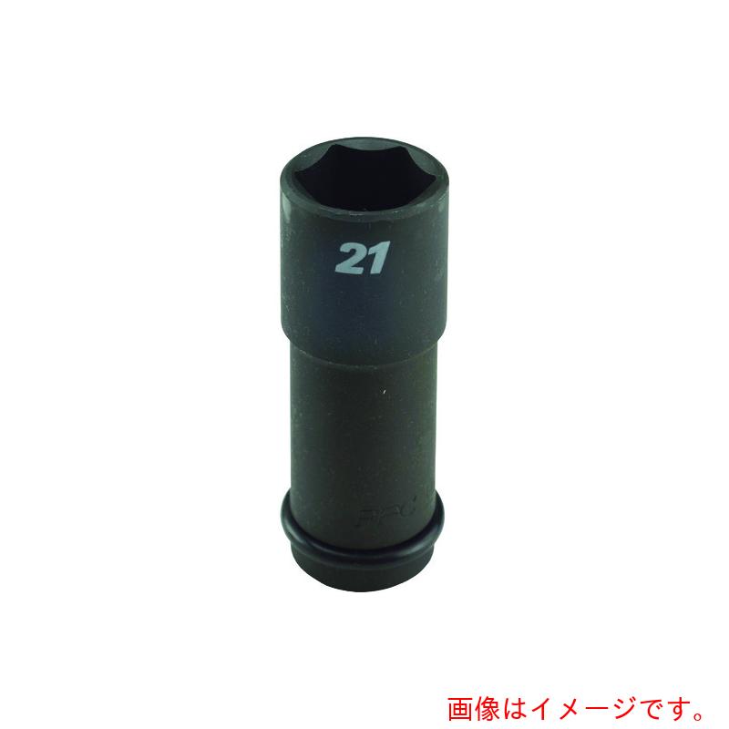 特長 ●面接触パラボラ形状のインパクト用ソケットです。 仕様 ●差込角(mm)：12.7 ●対辺寸法(mm)：22 ●全長(mm)：80 材質 ●クロムモリブデン鋼 質量・質量単位 ●200.0g セット内容・付属品 ●ピン・リング 【メー...