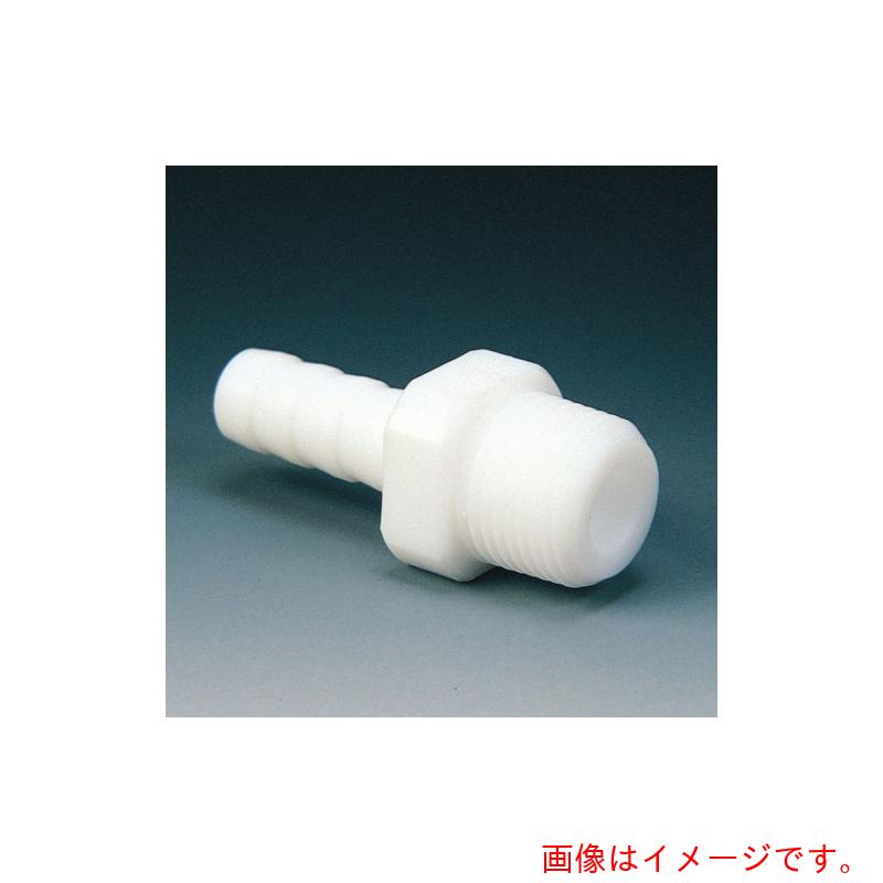 特長 ●一方がチューブ圧入式で、一方をめねじに接続します。 用途 ●送液用。 仕様 ●適合チューブ内径(mm)：4 ●ねじサイズ：R1/8 ●ねじ寸法：R1/8 ●竹の子外径(mm)：4 ●接続ネジ：R1／8 ●タケノコジョイント仕様 材質...