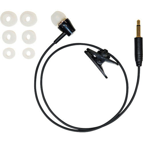 特長 ●耳穴に入れて使用するカナルタイプのイヤホンです。 ●3サイズのゴムキャップが同梱されておりますので、ご自身の耳穴サイズに合わせてご使用になれます。 仕様 ●タイプ：イヤホン ●差込プラグのφ数：3.5 ●差込プラグ部は腐食に強い金メ...