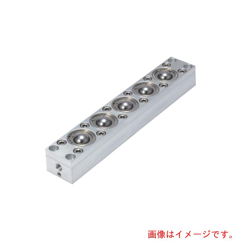 特長 ●圧縮エアーを供給することにより各ピストンに内蔵されたフリーベアが一斉に上昇します。 ●従来品より能力アップで本体重量ダウン ●装置の軽量化に役立ち輸送コストを減らせます。 用途 ●治具・金型など重量物の搬送・位置決め。 仕様 ●全長...