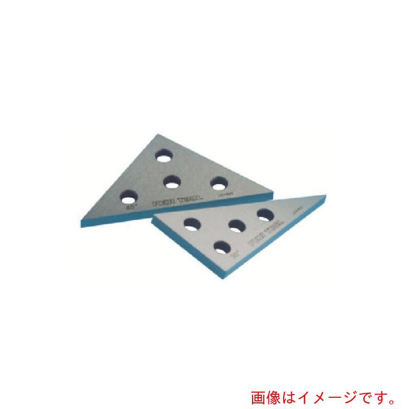 特長 ●精密三角定規セットです。 ●焼入研磨仕様です。 用途 ●測定に。 仕様 ●繰り返し精度：±0.005mm ●30°×60°×90°、45°×45°×90° ●2枚組板厚(mm)：7 ●角度公差：±40″ ●7×76×76　7×905...
