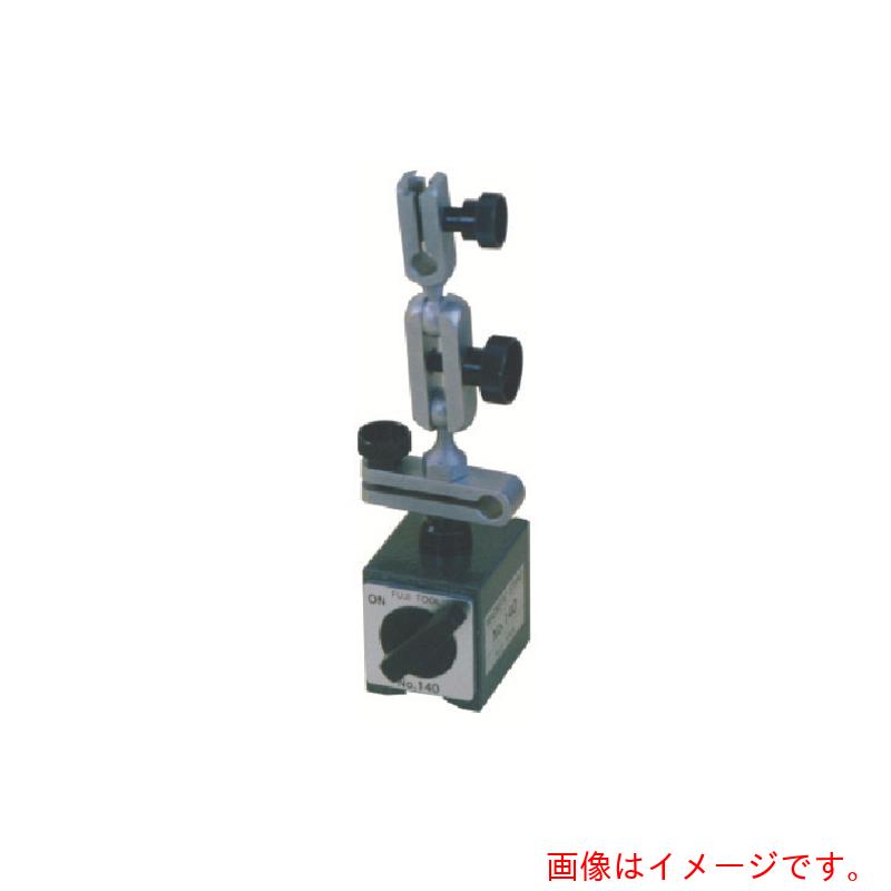 特長 ●小型テストインジケーター用のマグネットスタンドです。 用途 ●測定に。 仕様 ●繰り返し精度：±0.005mm ●高さ(mm)：130 ●φ30丸型磁石(K)：15 ●延長アーム付属 ●微動調整(mm)：4 ●マグネットベース　マグ...