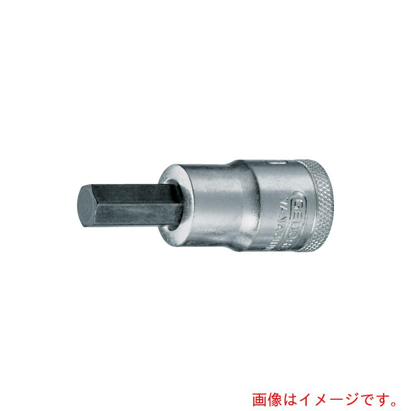 特長 ●ローレット加工を施すことで、手回しでも手から滑り落ちにくいです。 ●ラチェットハンドルに差し込んで、六角穴付ボルトの締め付けが素早く行えます。 仕様 ●差込角(mm)：12.7 ●対辺寸法(mm)：19 ●ビット長さ(mm)：20 ...