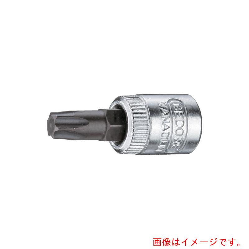 特長 ●ローレット加工を施すことで、手回しでも手から滑り落ちにくいです。 仕様 ●呼びNo.：T20 ●先端寸法(mm)：3.86 ●差込角(mm)：6.35 ●全長(mm)：37 材質 ●特殊バナジウム鋼 ●クロムメッキ処理 ●ガンメタル...