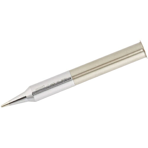 仕様 ●コテ先名称：R0.6mm ●こて先幅(mm)：R0.6 ●グット　替こて先B型PX4用 質量・質量単位 ●30.0g 【メーカー名】太洋電機産業（株） 【メーカー品番】PX-40RT-B