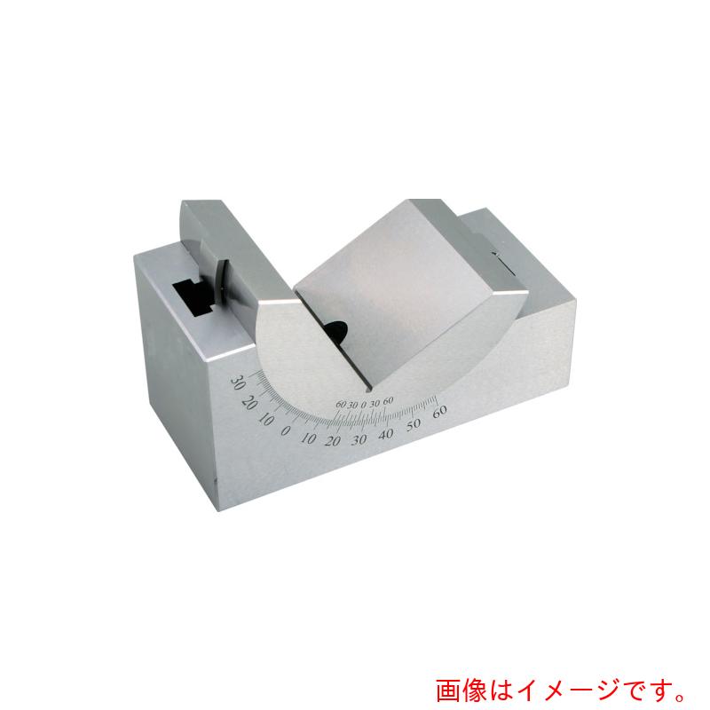 特長 ●目盛付なので素早く角度出しが可能です。 ●底面のロックネジを締めることで任意の角度を保持できます。 用途 ●切削加工や研磨加工時の治具として。 仕様 ●幅(mm)：25 ●奥行(mm)：75 ●高さ(mm)：34 ●アングル角度：0...