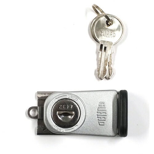 特長 ●コンパクト設計ですので目立ちません、上枠、下枠兼用のサッシュ用補助錠です ●レールは左右兼用、横に開ける窓だけでなく、上下に移動する窓にも使用可能 ●施錠時のスライド感がやさしい窓とサッシュ枠に負担を掛けない機構です 仕様 ●色：シ...