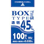 特長 ●ポリ袋です。 用途 ●買い物やごみ捨てに。 仕様 ●容量(L)：45 ●厚さ(mm)：0.030 ●色：透明 質量・質量単位 ●1.0g 【メーカー名】ハウスホールドジャパン（株） 【メーカー品番】BL43