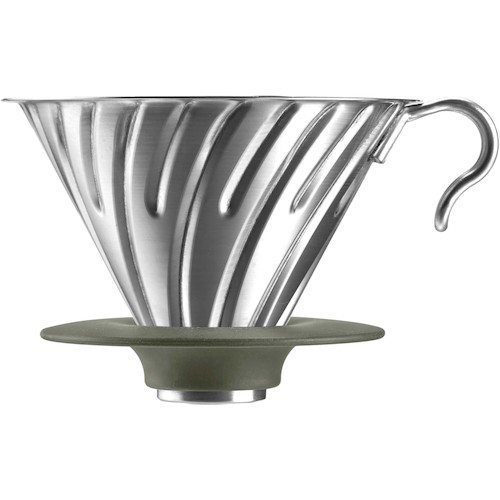 特長 ●家でも外でもこだわりの本格コーヒーを愉しみたい、そんな方へお勧めの商品群「HARIO outdoorシリーズ」です。 ●HARIO V60透過システムを採用したステンレスドリッパーです。 ●ステンレスの為、軽く、かつ、丈夫で取り扱い...