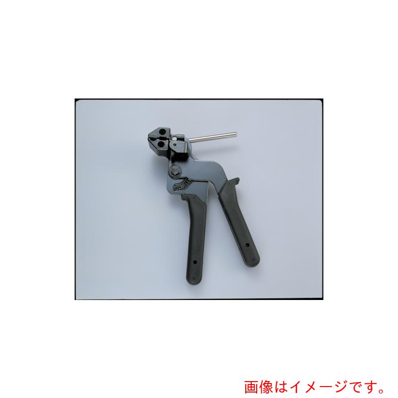 特長 ●メタルタイの引き締めと切断を行う工具です。 ●引き締め調整は、トリガーを引きながら行い、最後にタイカット用レバーを押し上げて、余分なタイを切断します。 ●取り扱いが簡単で、手で締め付けるよりも確実な結束ができます。 用途 ●メタルタ...