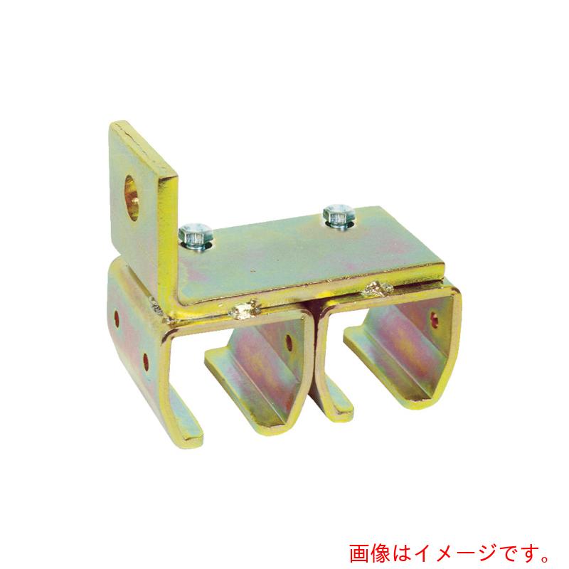 用途 ●レールを2列に取り付ける金具。 ●ドアハンガー用の二連タイプの横受です。 仕様 ●品名：横受二連 ●適合レール：24号 ●欧州規格EN1527適合品 材質 ●スチール（電解めっき処理） 質量・質量単位 ●1.4kg 【メーカー名】H...