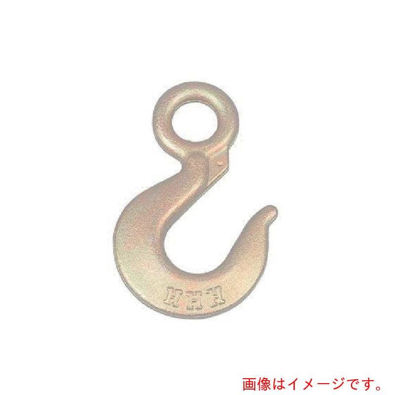 特長 ●メッキ加工をしています。 用途 ●ワイヤロープ、チェーン等の先端金具。 仕様 ●基本使用荷重(t)：5 ●使用荷重(ton)：5 ●ラッチなし 材質 ●スチール 質量・質量単位 ●3.0kg 【メーカー名】（株）スリーエッチ 【メー...