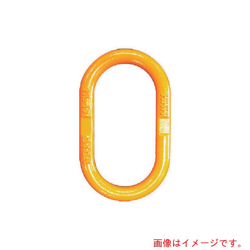 特長 ●特殊鋼鍛造製で強力安全です。 用途 ●チェーンスリング、ワイヤースリングのマスターリンク用。 仕様 ●基本使用荷重(t)：3.0 ●適合チェーン線径(mm)：7.1 ●寸法(mm)A：17 ●寸法(mm)B：140 ●寸法(mm)C...