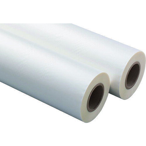 特長 ●加工時も加工後もホコリを寄せ付けない静電防止タイプです。 用途 ●ポスター等の大きなサイズのラミネートや、メニューなどの大量加工に。 仕様 ●サイズ：ロール ●フィルムサイズ横(mm)：1070 ●厚さ(μm)：38 ●巻(m)：3...