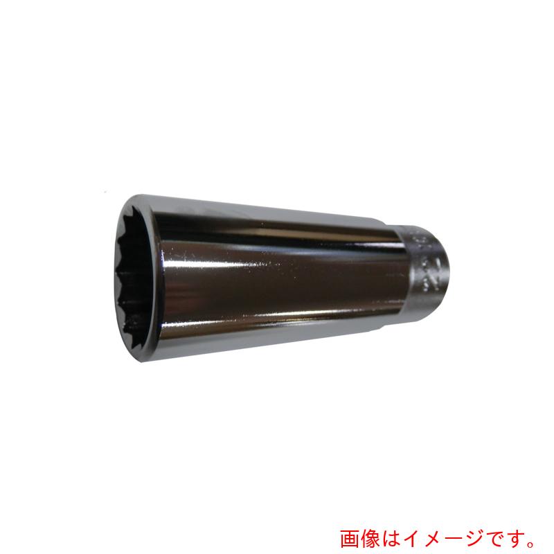 特長 ●ラチェットハンドルなどに取り付けて使用するソケット及びアクセサリーです。 用途 ●ボルト、ナットの締め付け、緩め作業に。 仕様 ●差込角(mm)：9.5 ●ソケット内容(mm)：12角ディープソケット：39 材質 ●特殊合金鋼 質量...