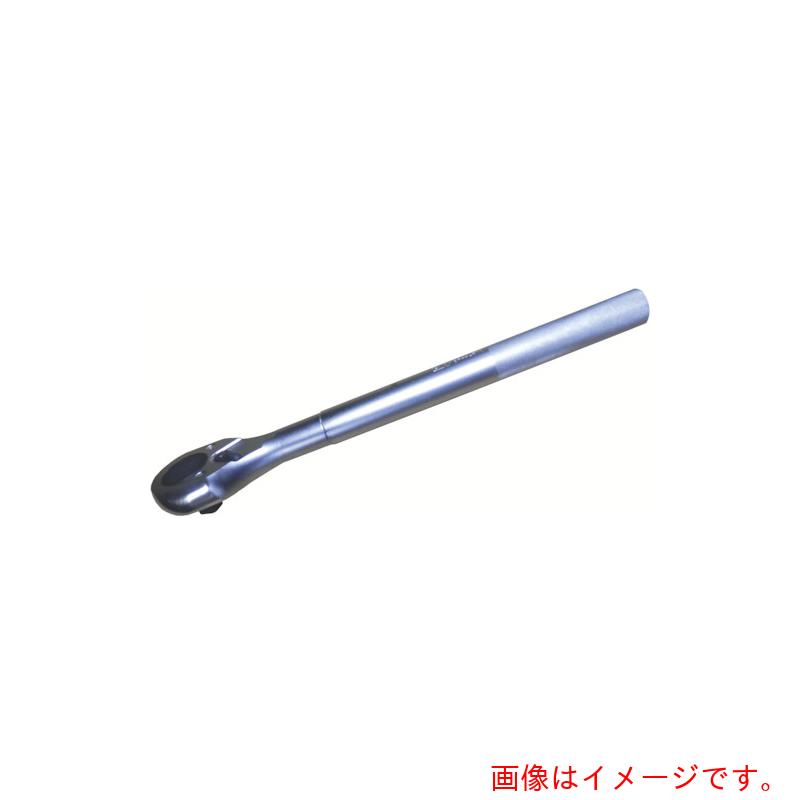 特長 ●ソケットレンチ用のハンドルです。 用途 ●ボルト、ナットの締め付け、緩め作業に。 仕様 ●差込角(mm)：19.0 ●全長(mm)：450 ●ラチェットハンドル ●頭部形状：デラックス 材質 ●特殊合金鋼 質量・質量単位 ●2535...