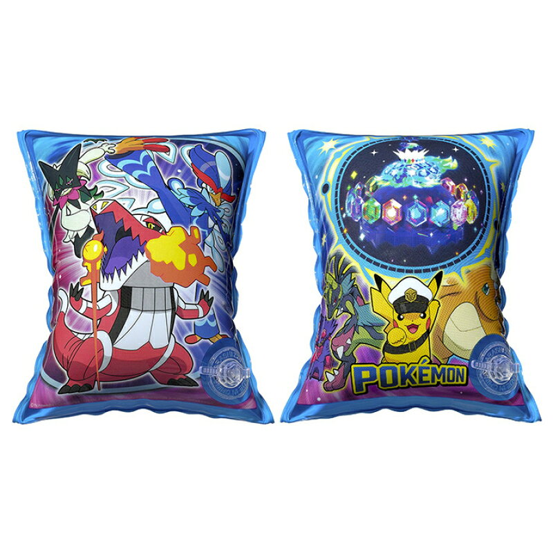 ●大人気キャラクター「ポケモン」のアームリングです。 ●アームリングはお子様の両腕の付け根に装着することで肩から上、つまり頭が沈まないようにする為の浮具です。 ●水泳の練習やレジャーでの溺れ防止にお使い頂けます。 ●空気の注入と排出が簡単！...