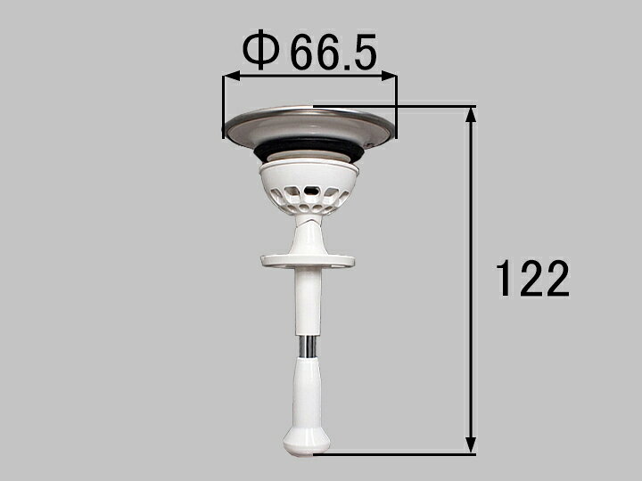 ●φ66.5mm×L122mm ●適合商品シリーズ名： オフト（2012年6月以降発売分〜） 【メーカー名】（株）LIXIL 【メーカー品番】LF-DCX-HC　