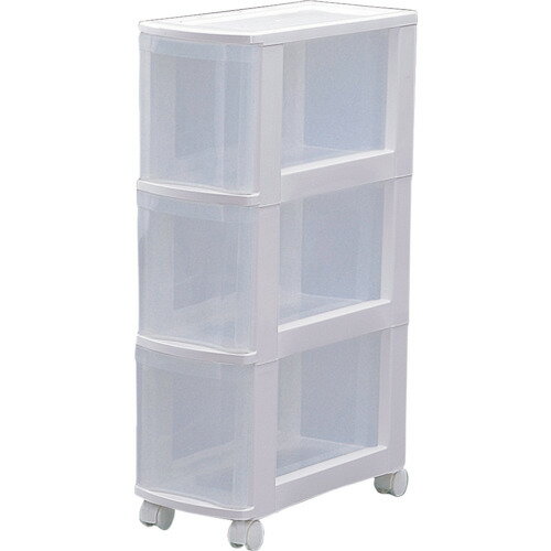 特長 ●クローゼットやキッチン等のちょっとした隙間を活かせる幅20cmの3段タイプのチェストです。移動に便利なキャスター付きです。　（角田・埼玉・富士小山・米原・三田・鳥栖工場限定出荷商品） 仕様 ●引出し数：3 ●間口(mm)：200 ●...