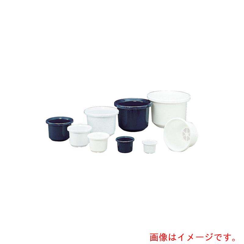 特長 ●肉厚でしっかりとしたデザインの中鉢です。 ●フランジ部の傾斜がスッキリしているので植物を一層引き立てます。 ●上げ底メッシュ構造なので、通気性と排水性に優れ、根ぐされを防止します。 用途 ●園芸用として。 仕様 ●土の容量(L)：1...