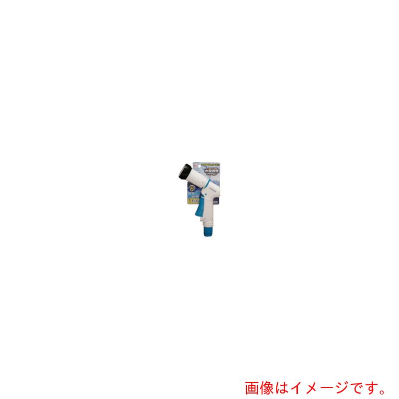 特長 ●適合ホース内径9〜12mmの水量調整アクアガンです。小型ヘッドを採用しました。握りやすい前レバータイプで、レバーの握り加減で水量調節ができます。水流は6パターンです(キリ・ジェット・シャワー・ジョーロ・カクサン・ストップ)。グリップ...