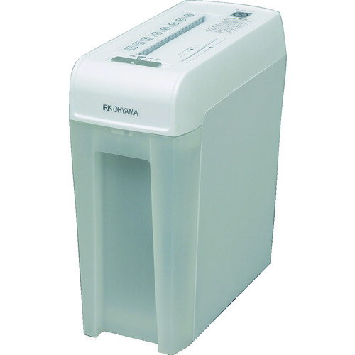 特長 ●オフィスやご家庭で一人一台使用するのに最適なシュレッダーです。 ●約2×12mmの細密裁断で、重要な個人情報を守ります。 仕様 ●細断最大枚数(枚)(50/60Hz)：6/5 ●メディア細断：◯ ●カットサイズ(mm)：2×12(ク...