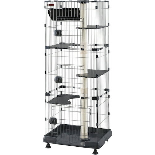 特長 ●猫が楽しく過ごせるように考えられた3段タイプのキャットランドケージです。 ●すっきり置けるスリムタイプです。 ●屋根から床まで、支柱がつめとぎポールになっており、どの場所でも爪とぎができます。 ●しっかり固定できるので安心です。 ●...