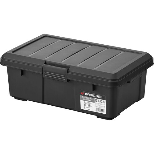 特長 ●カー＆レジャー用品を収納するのに最適な薄型のRV BOXです。 ●スタッキング可能な浅型タイプです。 ●RVBOX600と重ねて使えます。 用途 ●多目的収納に。 仕様 ●容量(L)：28 ●色：チャコールグレー ●外形寸法(mm)...
