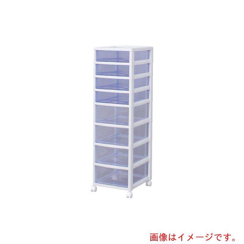 特長 ●引き出しの材質にスチロールを採用しているため透明度が高く、中身が確認しやすいクリアタイプのチェストです。 ●引き出しは飛び出しにくい、簡易ロック構造です。 ●移動に便利なキャスター付です 用途 ●事務所などでの資料の整理や保管に便利...