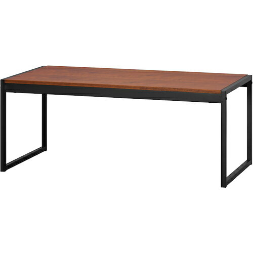 特長 ●天然木とスチールをミックスすることで、お部屋をスッキリとした印象にするセンターテーブルです。 ●天板には高級感のある突板を使用しています。 ●ゆったり使えるサイズです。 用途 ●テーブル・机として。 仕様 ●間口(mm)：1000 ...
