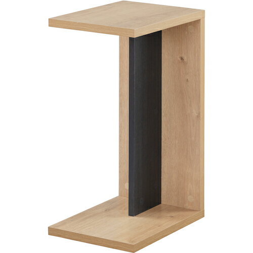 特長 ●シンプルなデザインのサイドテーブルです。 ●コの字型でソファやベッドの下の隙間に差し込める使い勝手のよい仕様です。 ●天板の厚さは約2.3cmとしっかりとした作りです。 ●メラミン樹脂加工で熱や水、汚れに強くお手入れが簡単です。 ●...