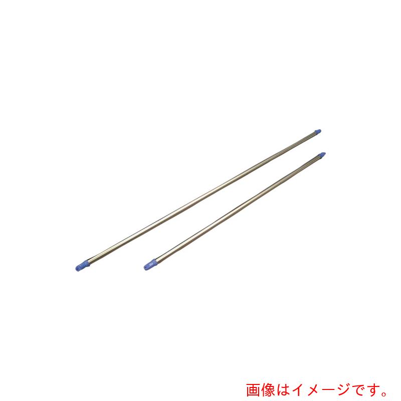 特長 ●丈夫で清潔、サビにくいステンレス被覆鋼管を使用した物干し竿です。エンドキャップのひも通し穴にひもを通して固定することで物干し竿の落下を防止します。ふとんを干しても安心の極太タイプです。 ●ステンレスモノホシ竿(極太タイプ)SU-40...