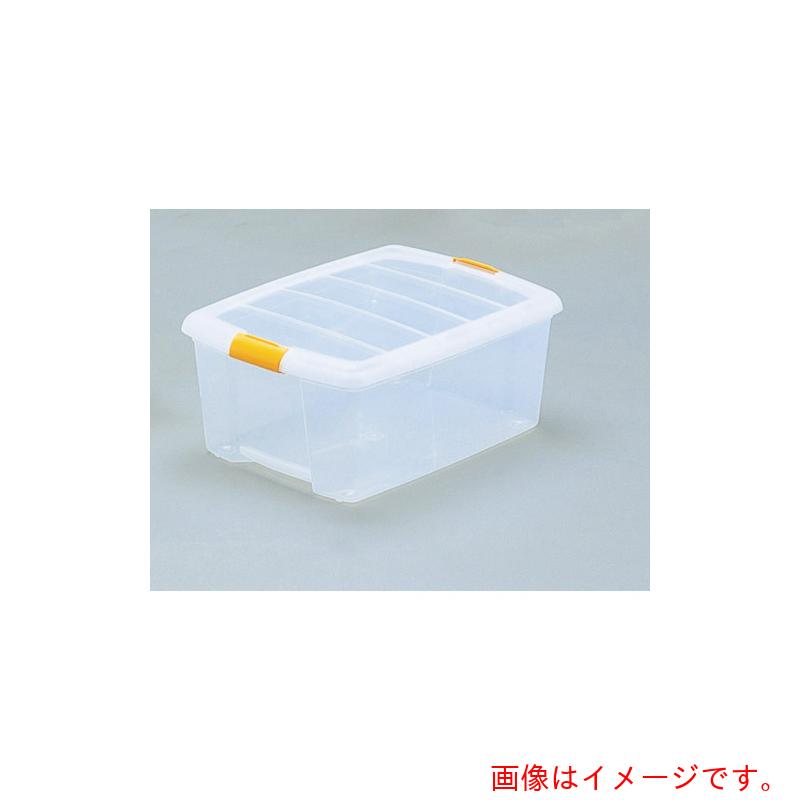 特長 ●高い所に収納しても取り出しやすいよう、ボックスの下の部分に手を引っ掛けられる取手付の収納ケースです。 用途 ●クローゼット上棚などの収納に。 仕様 ●容量(L)：37.1 ●色：クリア ●外形寸法(mm)間口：400 ●外形寸法(m...