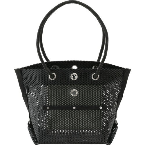 特長 ●中身が見えて便利な可変型メッシュバッグです。 ●作業現場などへ工具等を持ち込む際やレジャー・アウトドアに便利です。 ●水や汚れに強い素材を使用しています。 ●Gカンの差し込み位置を変えることにより底面のマチ幅が調整可能、自立式になり...