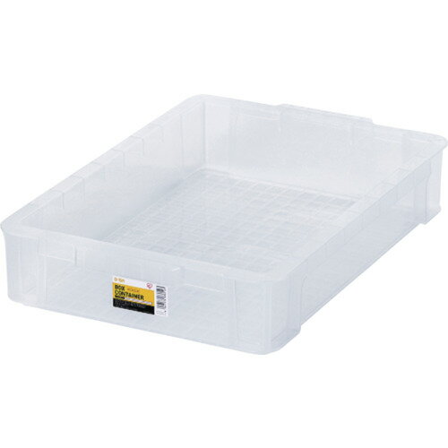 特長 ●収納用品として暮らしのさまざまな場面で多目的に活用できるBOXコンテナです。 用途 ●収納に。 仕様 ●容量(L)：12.8 ●色：クリア ●外形寸法(mm)間口：513 ●外形寸法(mm)奥行：372 ●外形寸法(mm)高さ：10...
