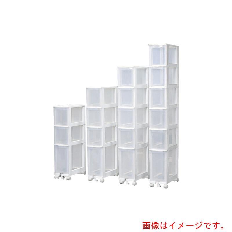 特長 ●小物収納に便利なチェストです。 用途 ●工具や軍手などの小物収納にお使いいただけます。 仕様 ●色：ホワイト/クリア ●外形寸法(mm)間口：200 ●外形寸法(mm)奥行：410 ●外形寸法(mm)高さ：1068 ●有効内寸(mm...