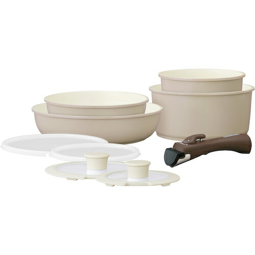 特長 ●耐摩耗性・熱伝導性に優れるセラミックコーティングを使用した、フライパン・鍋のセットです。 ●シリコーンなべ敷き付きです。 ●遠赤外線効果で食材の芯まですばやく加熱されるので、仕上がりがふっくらやわらかです。 ●調理面の耐摩耗試験を7...