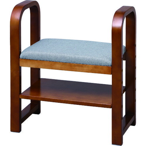 特長 ●玄関での立ち上がり、靴の脱ぎ履きをしっかりサポートする玄関椅子です。 ●丸みのある手すりで手に馴染み、しっかり掴めるので力が入りやすく立ち上がりも楽です。 ●高さ調節機能付きで、55mm刻みに座面の高さ、靴置きの高さを調節できます。...