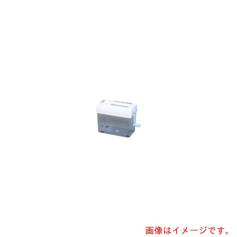 特長 ●ハガキやダイレクトメールを手軽に処理できるハンドシュレッダーです。 ●使用頻度の多いA4コピー用紙も縦に半分に折って細断できます。 用途 ●ハガキやダイレクトメールなどに。 仕様 ●カットサイズ(mm)：約3.5 ●ダストボックス容...