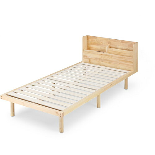 特長 ●安心の耐荷重350kgの頑丈なすのこベッドです。 ●利便性の高いヘッドボード付きタイプです。 ●きしみを気にせず、寝返りができる高耐荷重設計です。 ●ヘッドボードはブックスタンド、タブレットやスマホスタンドになります。 ●2口コンセ...