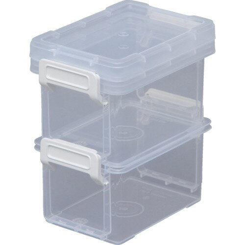 特長 ●小物をまとめてスッキリ収納できるジョイントケースです。 ●フタを外すと本体同士が連結できて持ち運びに大変便利です。 仕様 ●色：クリア ●外形寸法(mm)間口：82 ●外形寸法(mm)奥行：123 ●外形寸法(mm)高さ：70 ●有...