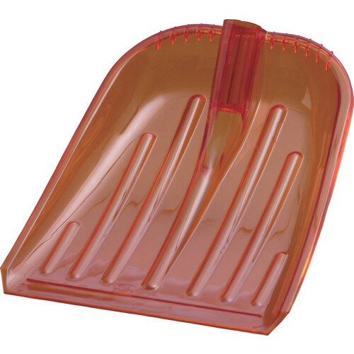 特長 ●耐久性に優れたポリカーボネイト製のスコップヘッドです。 ●強度抜群で圧雪での使用も可能です。 用途 ●除雪用品 仕様 ●色：オレンジ ●幅(mm)：353 ●高さ(mm)：393奥行：100.5mm 材質 ●ポリカーボネート樹脂 質...