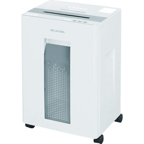 仕様 ●細断最大枚数(枚)(50/60Hz)：16/14 ●メディア細断：可 ●カットサイズ(mm)：約4×34 ●細断速度(m/分)：約3.0m/分/約3.5m/分 ●電源(V)：単相100 ●消費電力(W)：340/370 ●定格使用時...