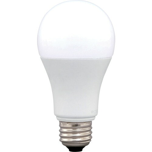 特長 ●トップランナー制度対応、2027年度省エネ法目標基準値達成のLED電球です。 ●全方向に明るい全方向タイプなので、トイレや階段などの照明に最適なLED電球です。 ●口金サイズがE26なので、照明器具を替えることなくご使用いただけます...