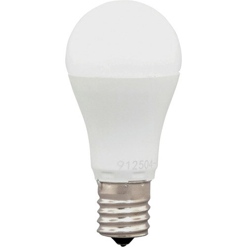 特長 ●トップランナー制度対応、2017年度省エネ法目標基準値達成のLED電球です。 ●白熱電球のように広範囲に明るい広配光タイプなので、トイレや階段などの照明に最適なLED電球です。 ●口金サイズがE17口金なので、照明器具を替えることな...