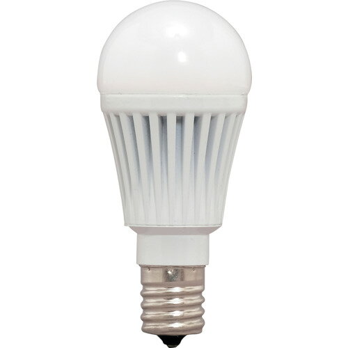 特長 ●長寿命約40000時間で、ランプ交換の手間が少ないLED電球です。 用途 ●電球の交換用に。 仕様 ●明るさ(lm)：760 ●光源色：電球色相当 ●外径(mm)：38 ●全長(mm)：86 ●消費電力(W)：8.0 ●口金：E17...