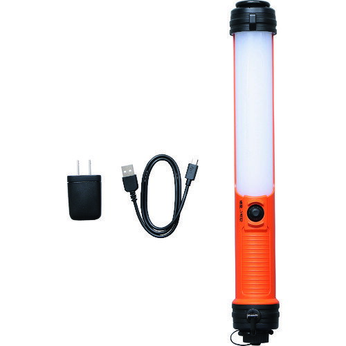 特長 ●携帯に便利な充電式タイプのLEDスティックライトで、充電器が付属されています。 ●充電式バッテリーを採用しているので、電池などを変えずに使用できとても経済的です。 ●360°回転式のフックが上下に付いているので、あらゆる角度で取り付...