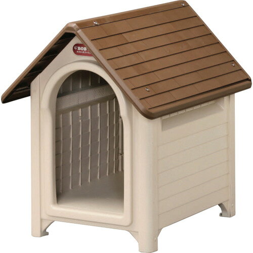 特長 ●水洗いしてもサビず腐らないプラスチック製犬舎です。 ●メッシュ構造の通気窓が両側面・後面の3箇所に付いています。 ●本体を安定させるために、床は2重パネル構造とし、中に砂を入れられるようにしました。 ●入口サイズ(約)：250×45...